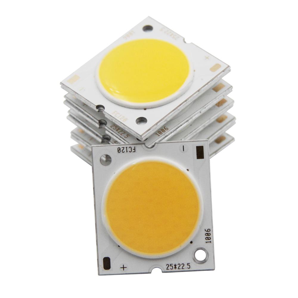 10W /15W /20W /30W Square LED COB Light 23*25mm PCB 20mm Emitting White ...