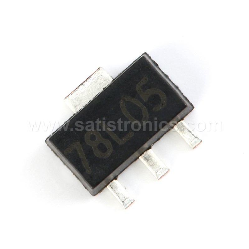 78L05 SOT-89 Three-terminal Linear Voltage Regulator lot(100 pcs) | Satistronics
