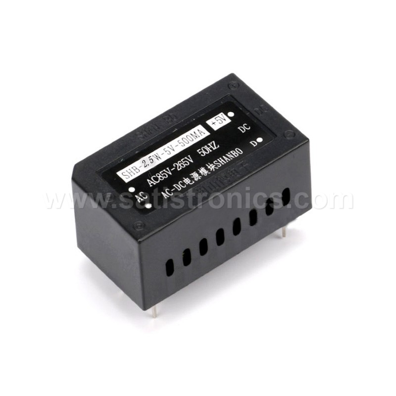 AC/DC Switch Power Module 5V 2.5W 500MA | Satistronics