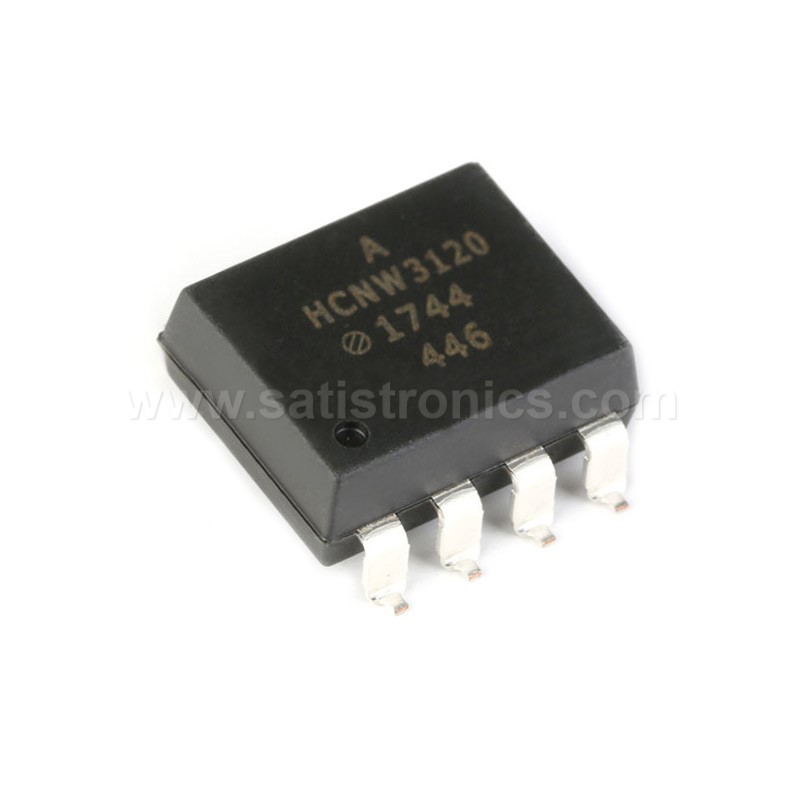 Broadcom HCNW3120-500E SMD-8 Optocouplers 2.5A IGBT Driver | Satistronics