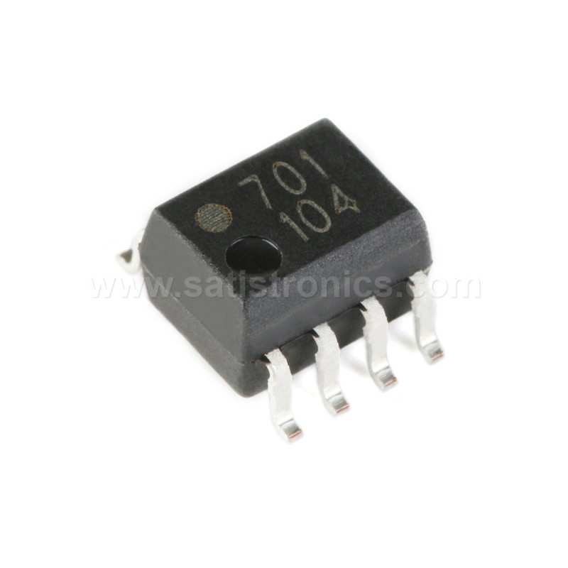 Broadcom HCPL-0701-500E SOIC-8 Optocouplers | Satistronics