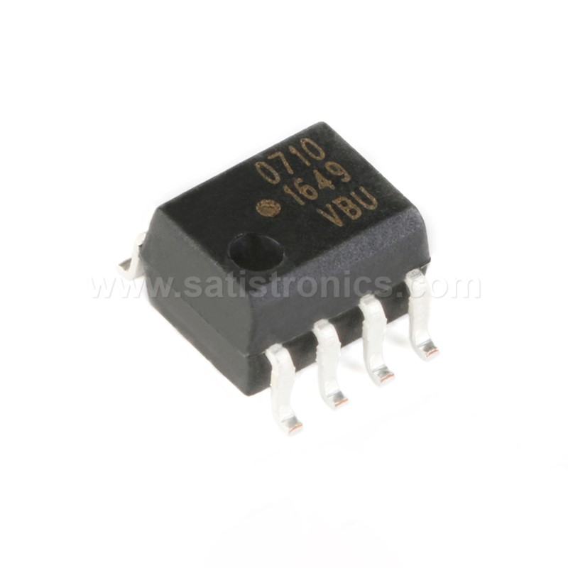 Broadcom HCPL-0710-500E SOIC-8 Optocouplers CMOS 40ns Propagation Delay ...