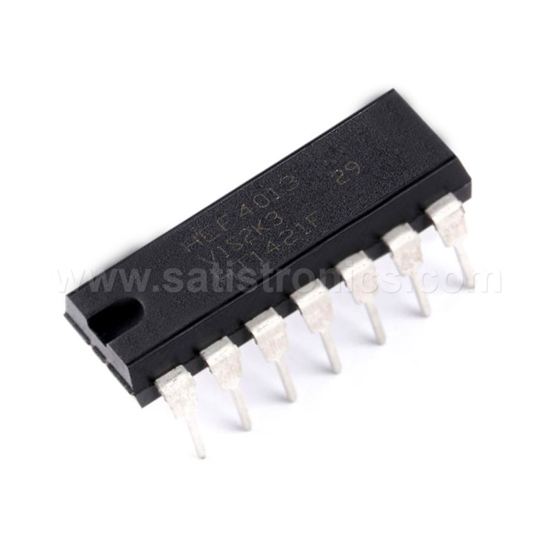 CD / HEF4013 from D-type trigger DIP-14 | Satistronics