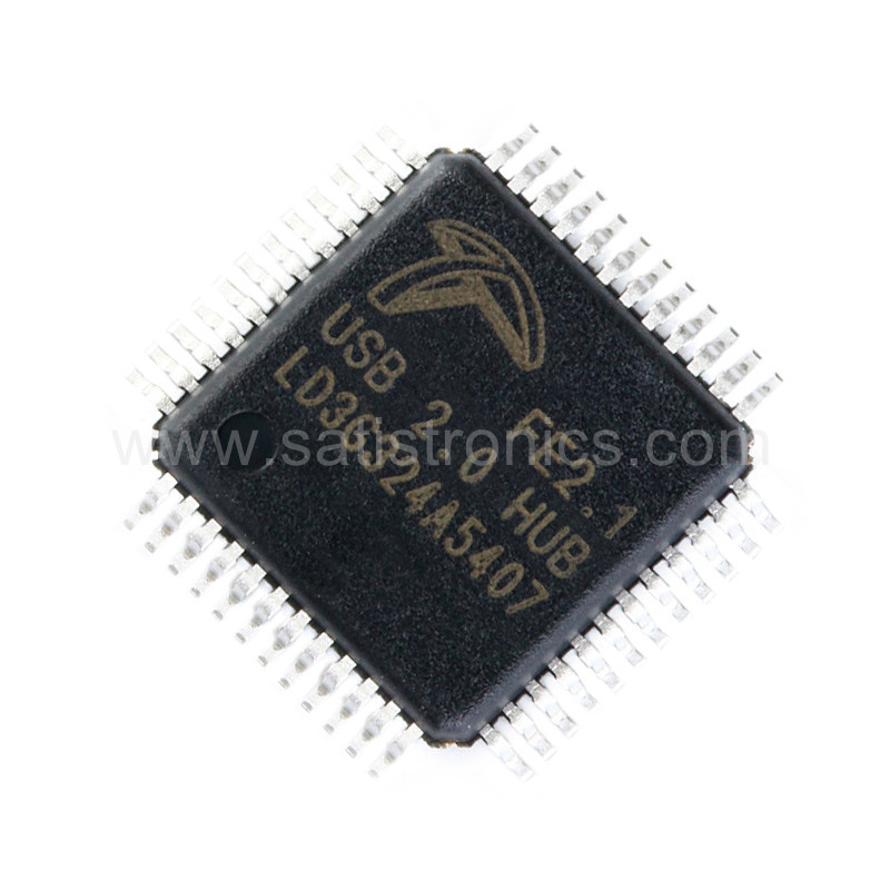 Chip FE2.1 Microcontroller LQFP-48 USB2.0 High Speed Seven-port Hub ...