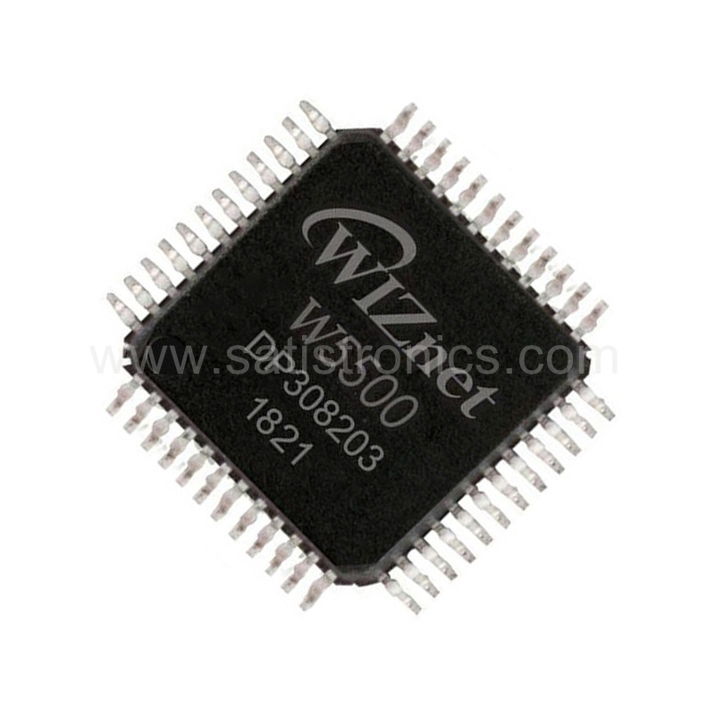 Chip W5500 Microcontroller LQFP48 | Satistronics