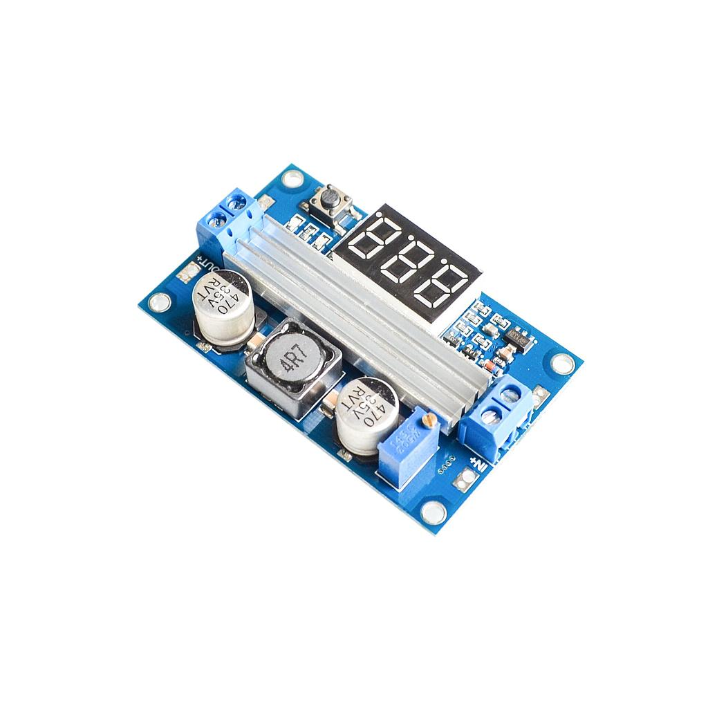 DC-DC Booster step up module Converter Regulated Power Supply+VoltMeter ...