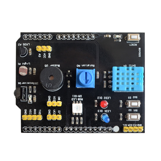 DHT11 LM35 Temperature Humidity Multifunction Expansion Board For ...