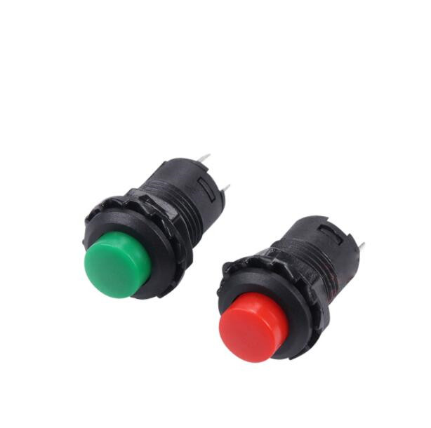 DS-425 Circular Push-Button Switch 12MM Diameter Self-lock/Self-reset ...
