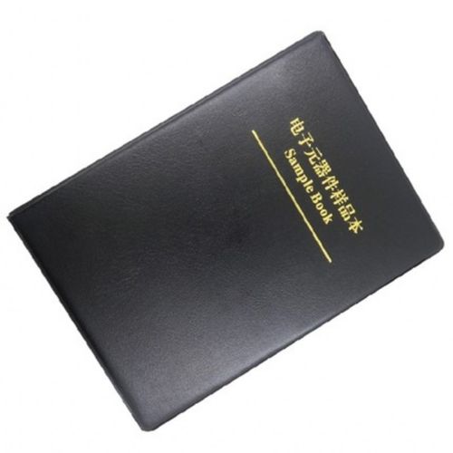 Empty Sample Book / Pages SMD SMT Organizer For Resistor Capacitor ...