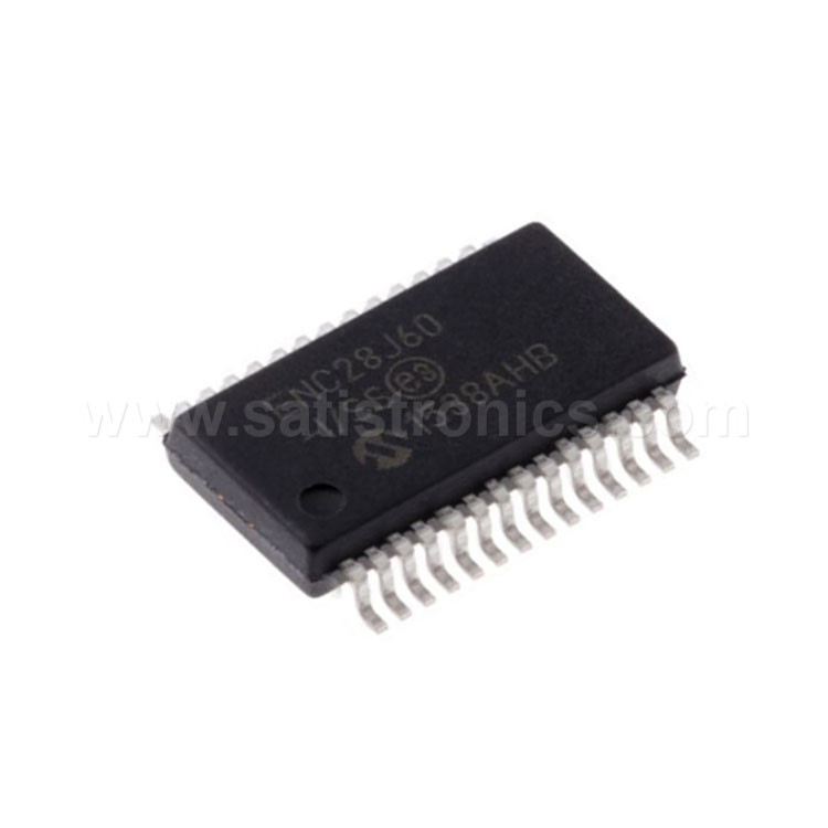 ENC28J60/SS Chip ENC28J60 Ethernet controller 8KB RAM SSOP-28 ...