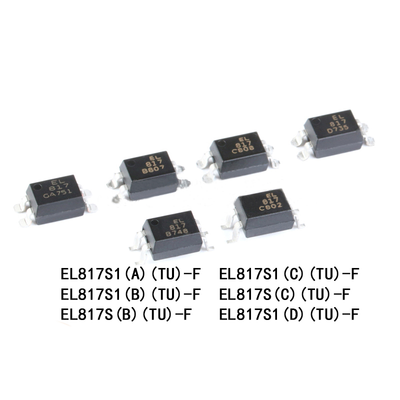 EVERLIGHT EL817S1(A)(B)(C)(D)(TU)-F SOP-4 Optocouplers Compatible PC817 ...