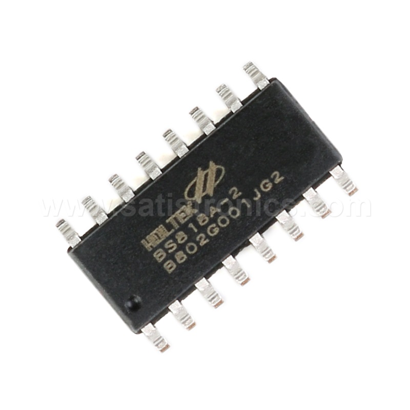 HOLTEK BS818A-2 NSOP-16 8 Key Touch Chip | Satistronics