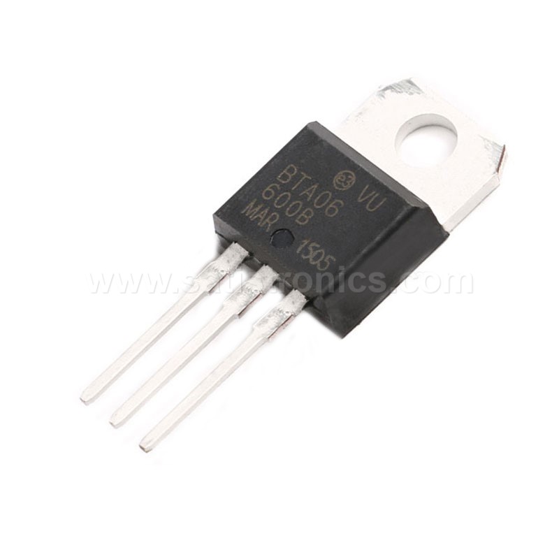 IC BTA06-600B TO-220 Three-terminal SCR Thyristor 6A 600V | Satistronics