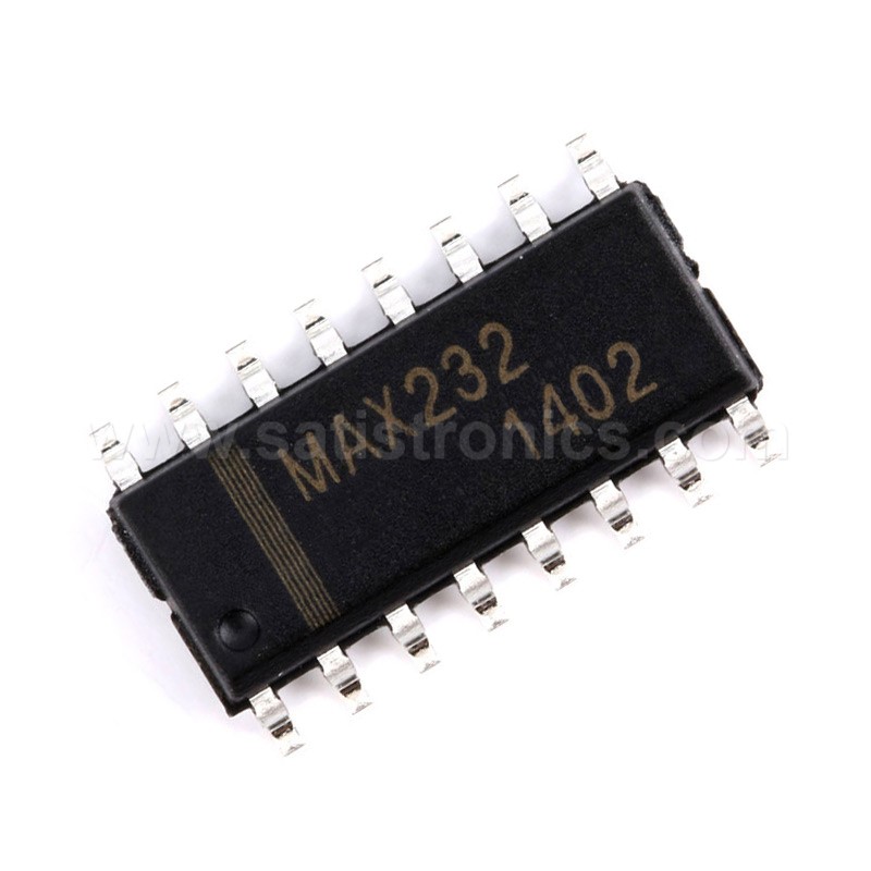 MAX232 SOP-16 SMD RS-232 Drivers/Receivers | Satistronics