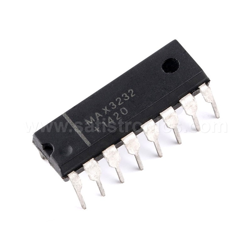 MAX3232CPE DIP-16 Chips Interface Receiver Transceiver | Satistronics