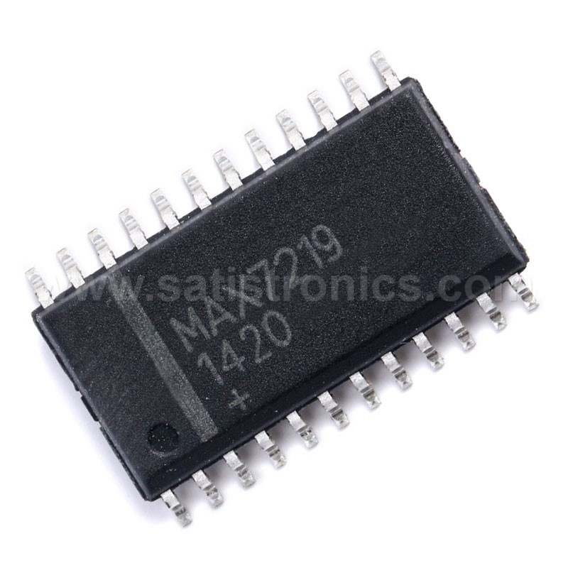 MAX7219CWG PMIC Driver LED Driver 8Bit SOP-24 | Satistronics