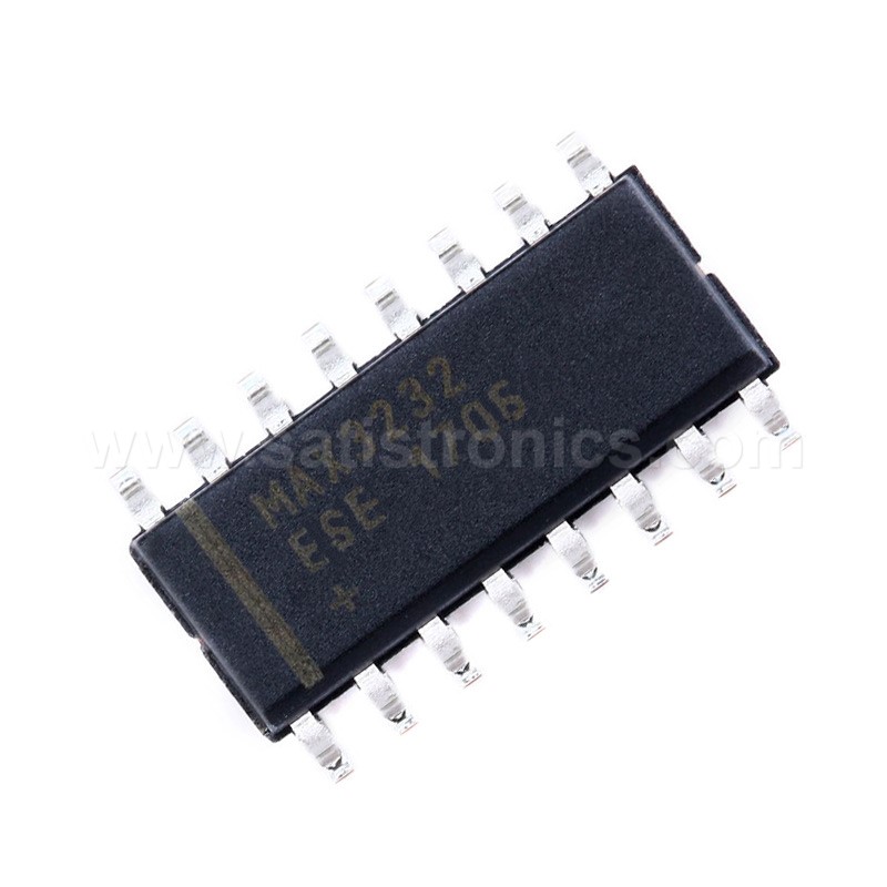 MAXIM MAX3232ESE+T SOIC-16 Chip RS232 Transceiver | Satistronics