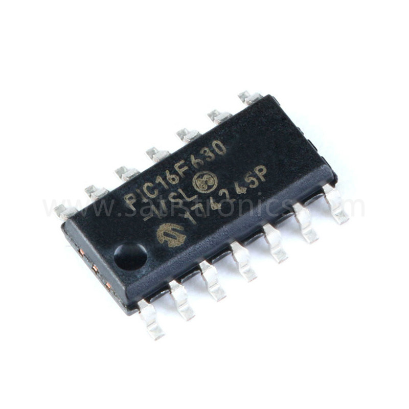 Microchip Chip PIC16F630-I/SL SOIC-14 Microcontroller SMD | Satistronics