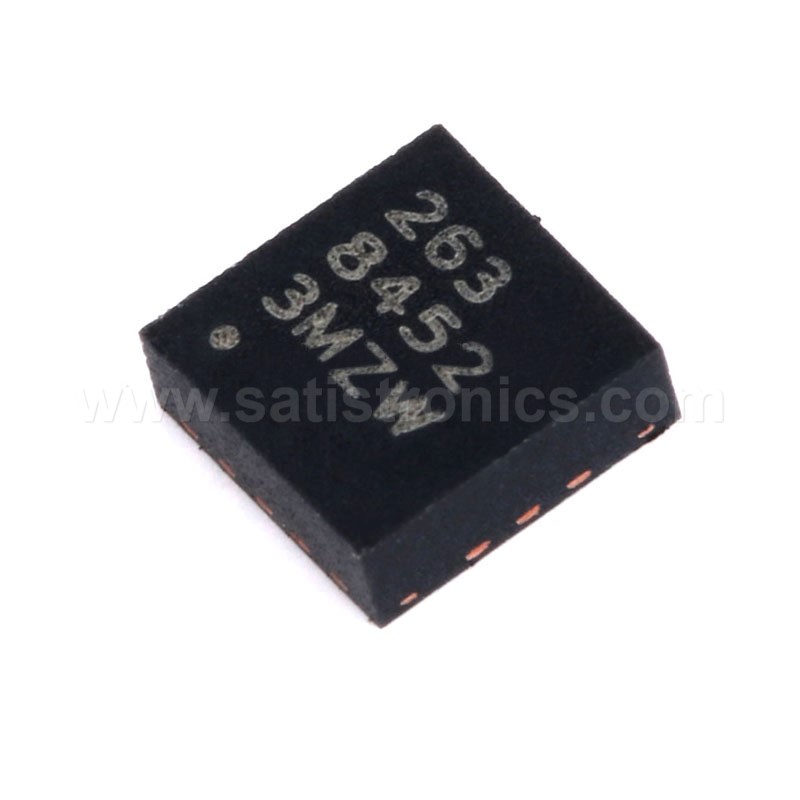 MMA8452QR1 QFN-16 Accelerometer Sensor 12 Bit ±2G/±4G/±8G | Satistronics