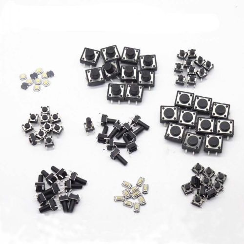 Momentary SMD Side Tact Switch Push Button Switch Assortment Kit ...