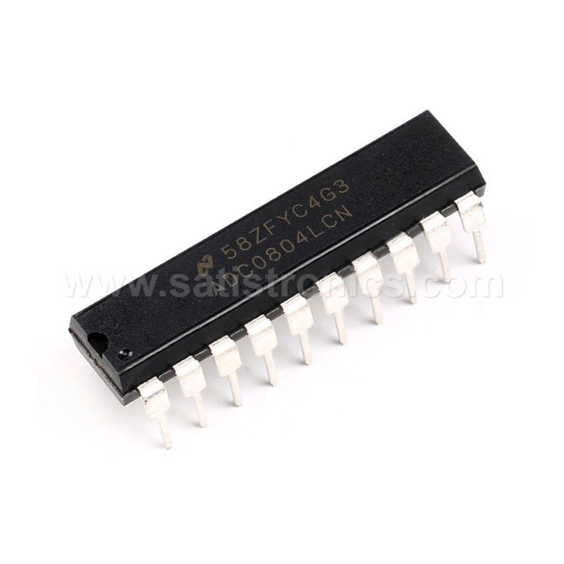 NS ADC0804LCN Cmos 8-Bit Analog To Digital A/D Converter | Satistronics