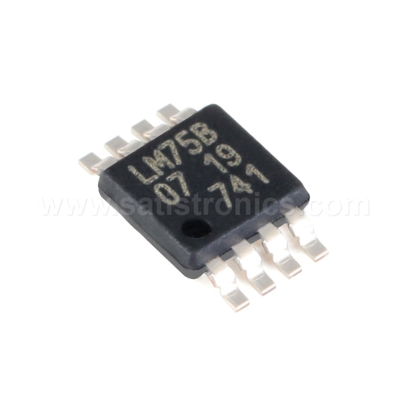 NXP LM75BDP,118 VSSOP-8 VSSOP-8 Digital Temperature Sensor | Satistronics