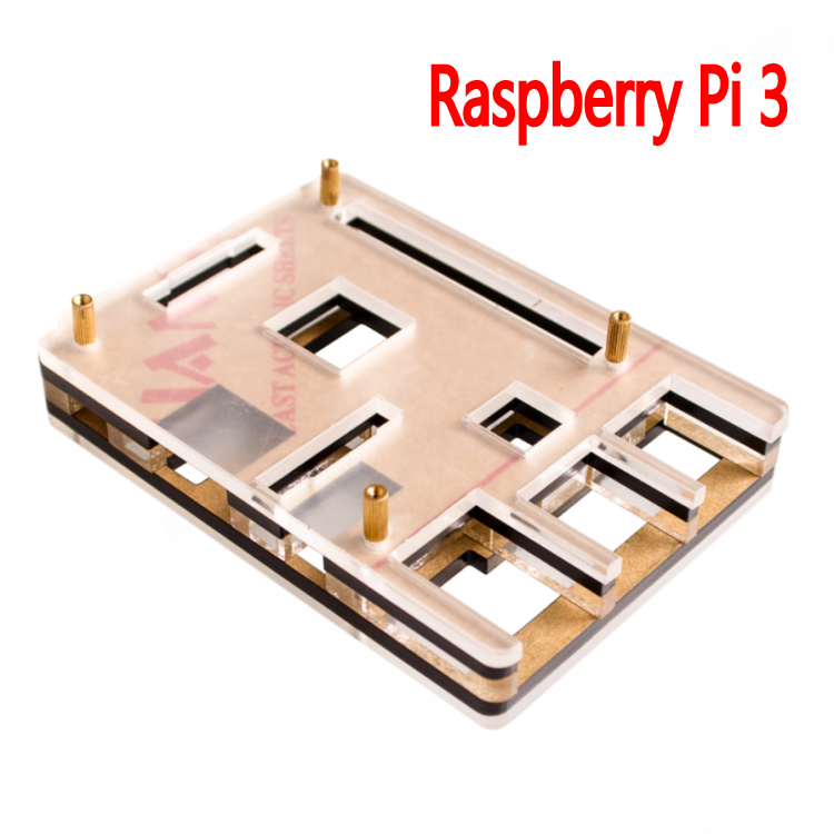 Raspberry Pi 3 Model B Plus Czarne Skrzynki Pokrywa Shell obudowa Box ...