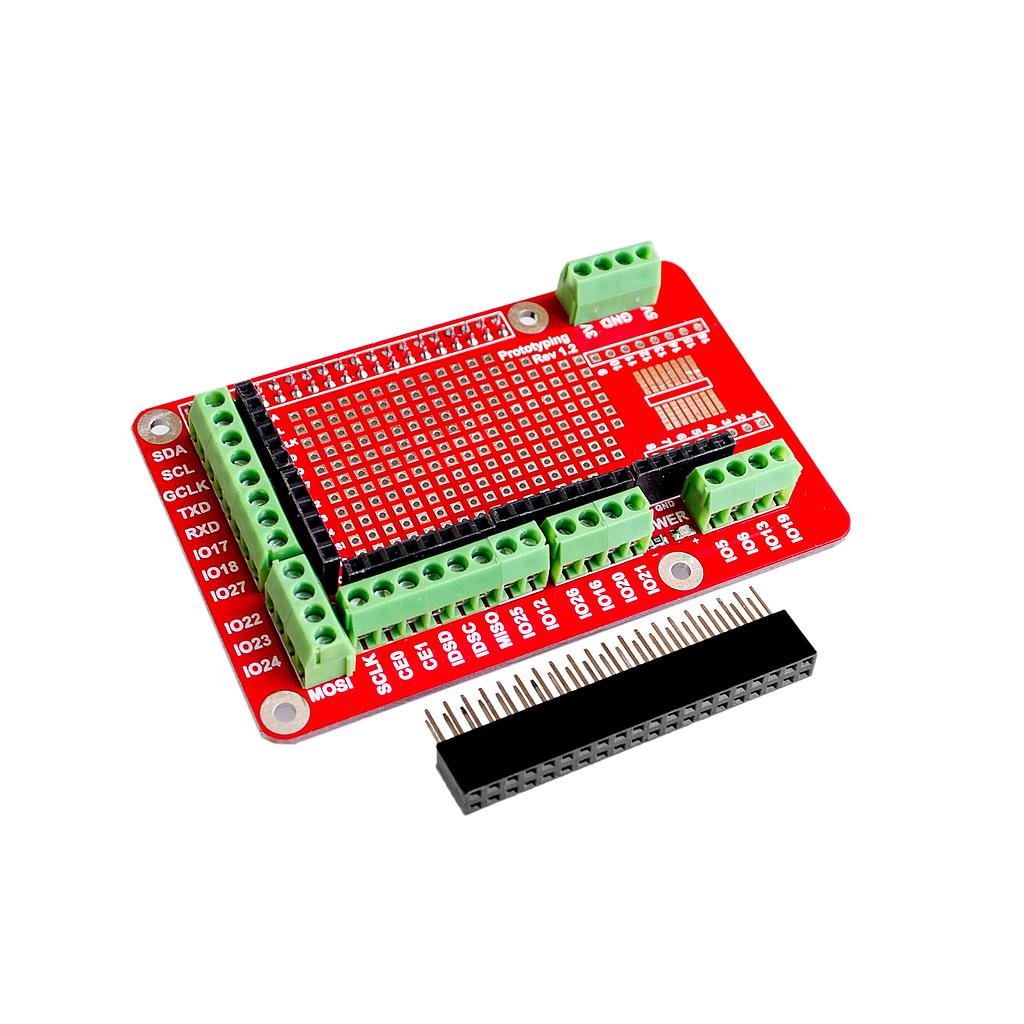 Raspberry Pi Prototype Board Shield 40 Pin | Satistronics