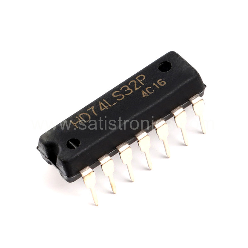 Renesas 74LS32 SN74LS32N IC Quad 2-Input Positive OR Gate DIP-14 | Satistronics