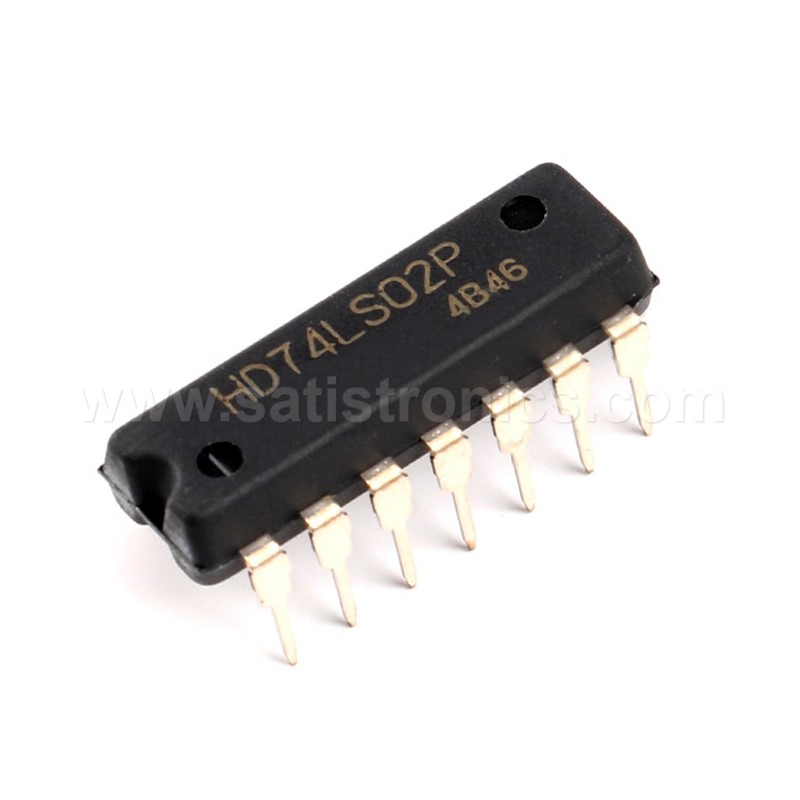Renesas HD74LS02P Quadruple 2-Input Positive NOR Gates | Satistronics