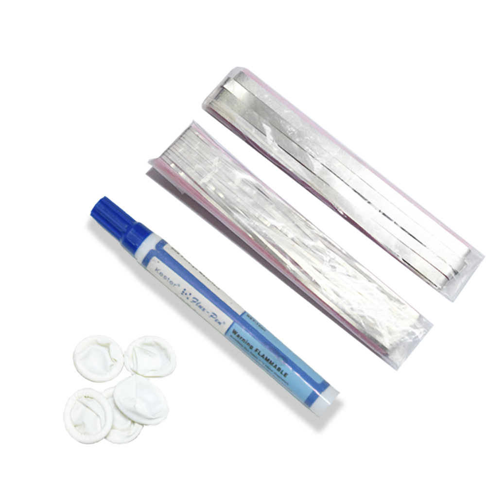 Solar Cell Panel Welding Kit Tabbing Wire Flux Pen+2M Bus Bar Solder ...