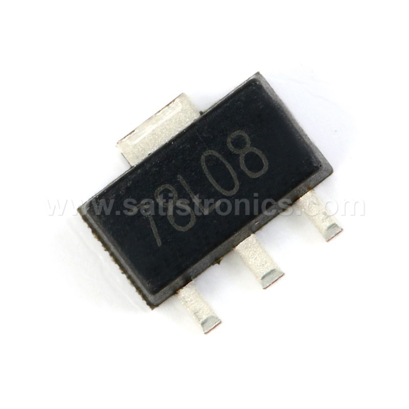 SOT-89 78L08 100MA Three-terminal Liner Voltage Regulator | Satistronics
