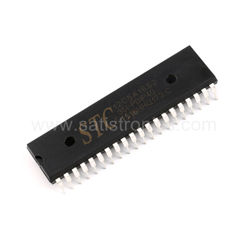 STC Chip STC12C5A16S2-35I-PDIP40 Singlechip Microcontroller DIP-40 ...