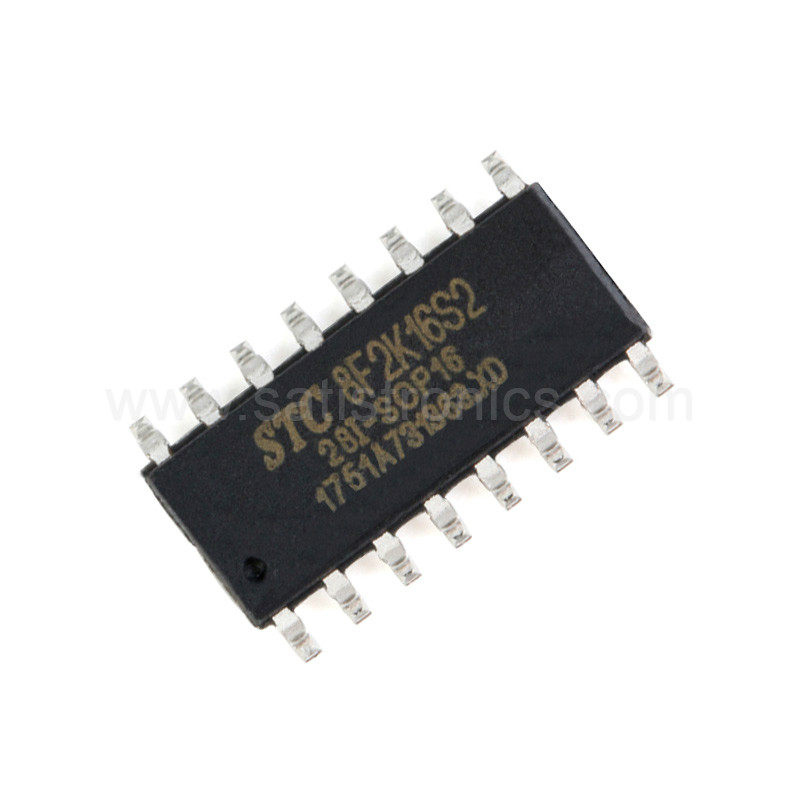 STC Chip STC8F2K16S2-28I-SOP16 Singel-chip Microcontroller | Satistronics