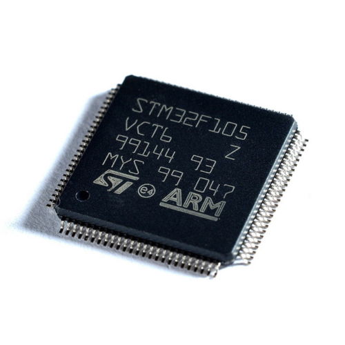ST Chip STM32F105VCT6 LQFP100 Mirocontroller ARM-based 32-bit MCU | Satistronics