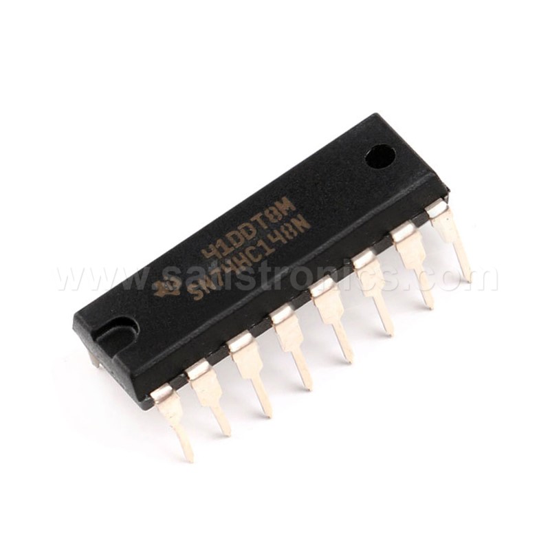 TI SN74HC148N Inverting Encoder 74HC148 Logic IC | Satistronics