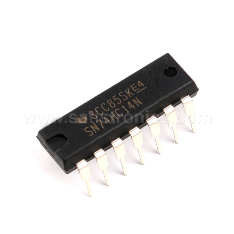 TI SN74HC14N 74HC14 Hex Schmitt-Trigger Inverter lot(5 pcs) | Satistronics