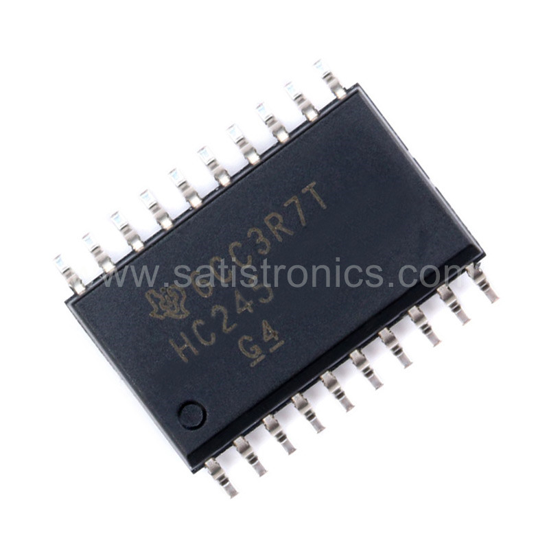 TI SN74HC245DW SOIC-20 Logic Chip Non-inverting Transceiver | Satistronics
