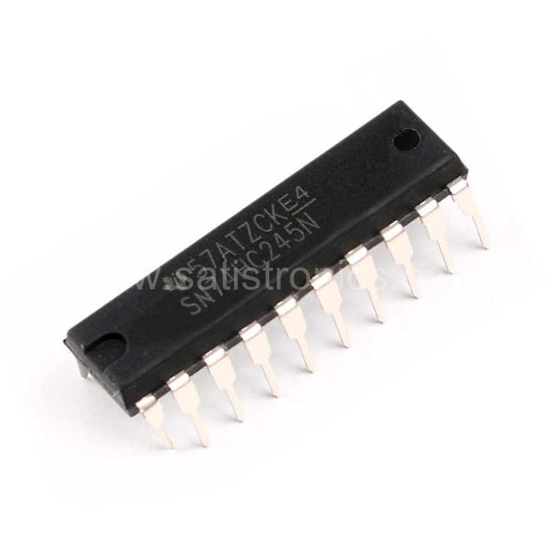 TI SN74HC245N DIP-20 Octal Bus Transceiver 3-state lot(10 pcs ...