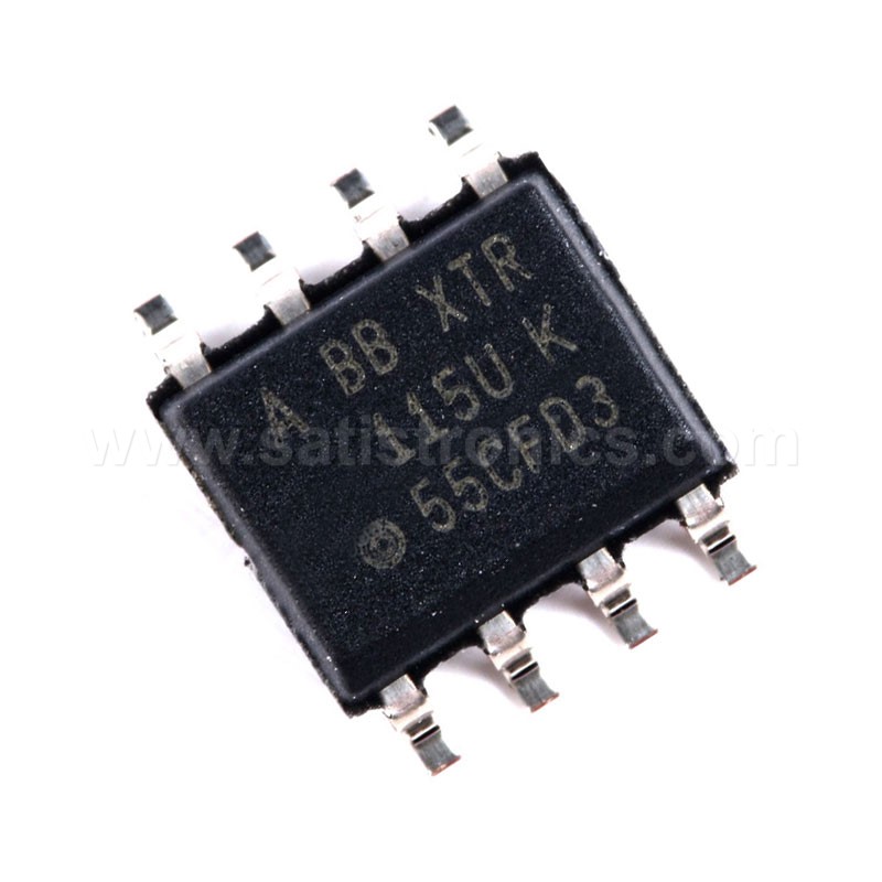 TI XTR115UA Chip Transmitter 4-20mA SOP-8 IC | Satistronics