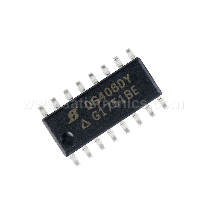 VISHAY DG408DY-E3 16-Pin SOIC-16 Analog Multiplexer IC | Satistronics