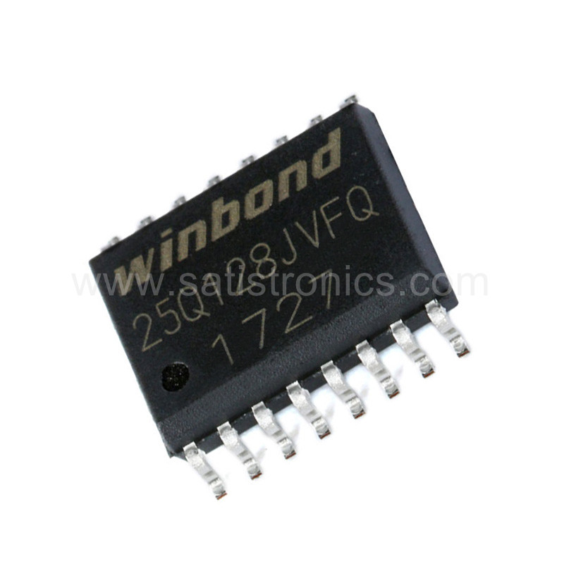 Winbond W25Q128JVFIQ SOIC-16 128Mbit Flash Memory | Satistronics