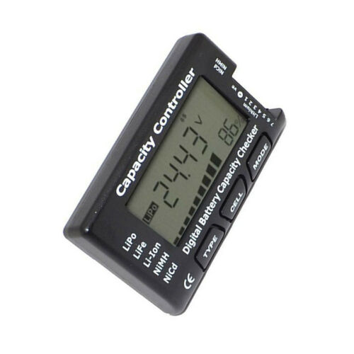 CellMeter-7 Digital Battery Capacity Checker Controller LCD for LiPo ...