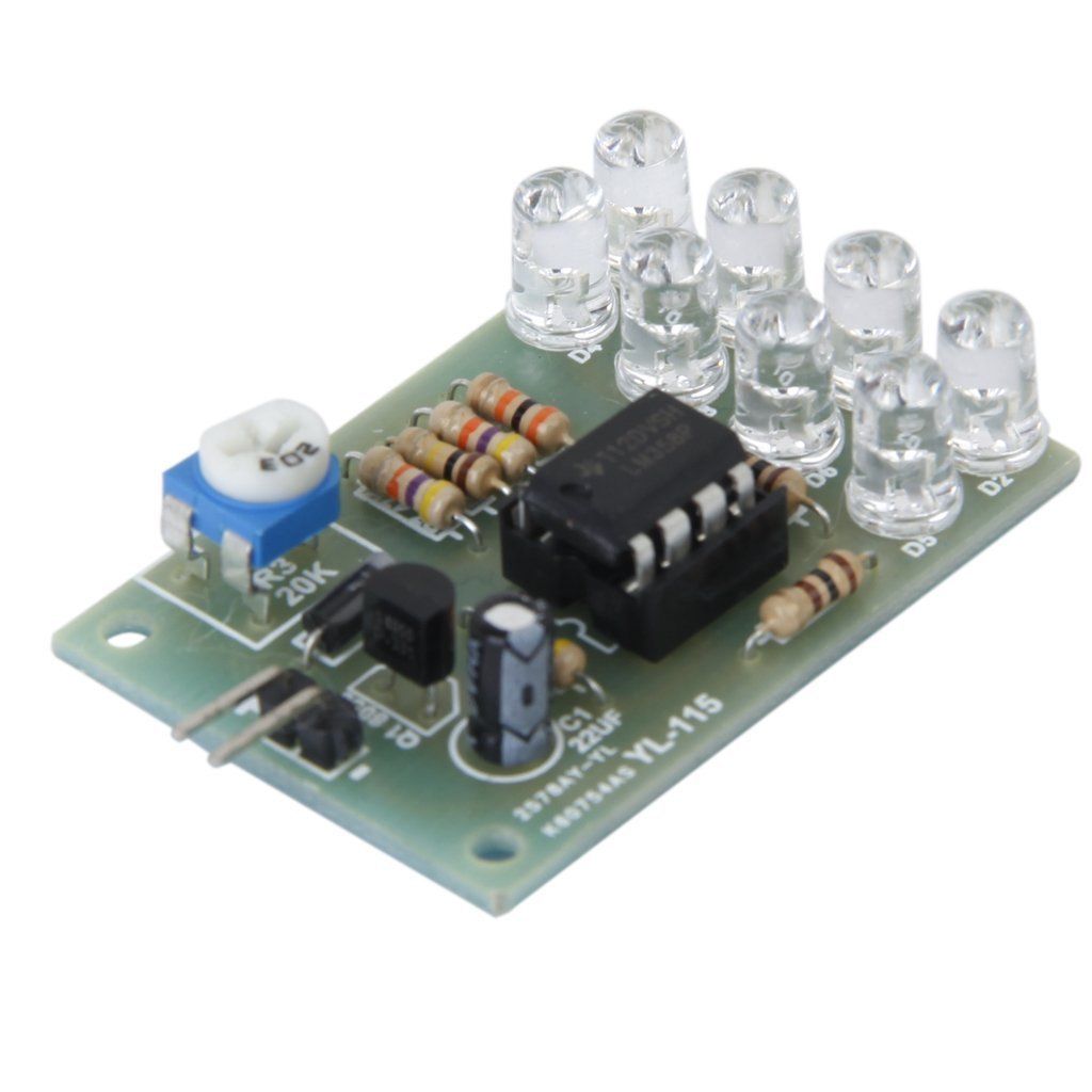 12V Breathe Light LED Flashing Lamp Parts Electronic DIY Module LM358 ...