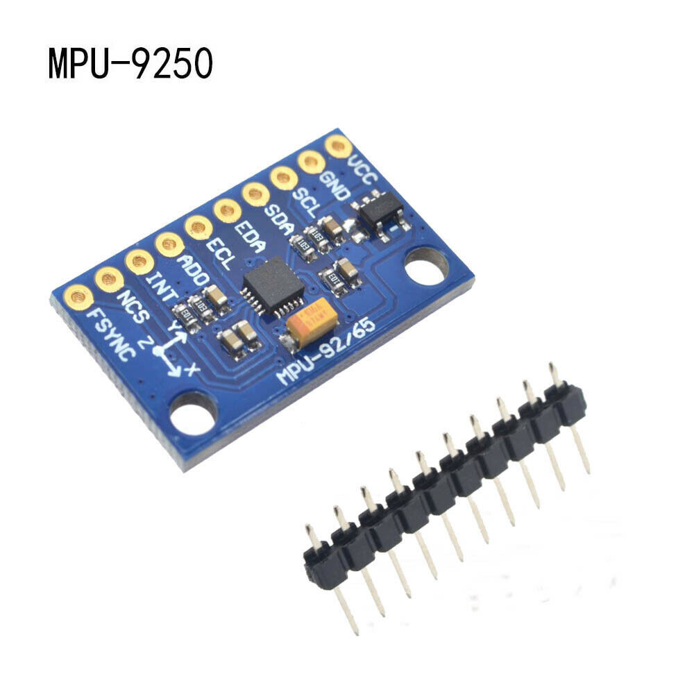 MPU 9250 SPI/IIC 9-Axis Attitude Module Gyro + Accelerator ...