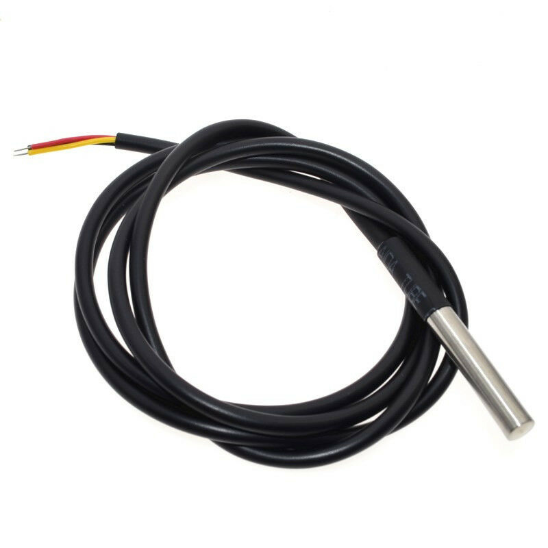 DS18B20 Waterproof Temperature Sensor Digital Thermal Probe 1M for ...