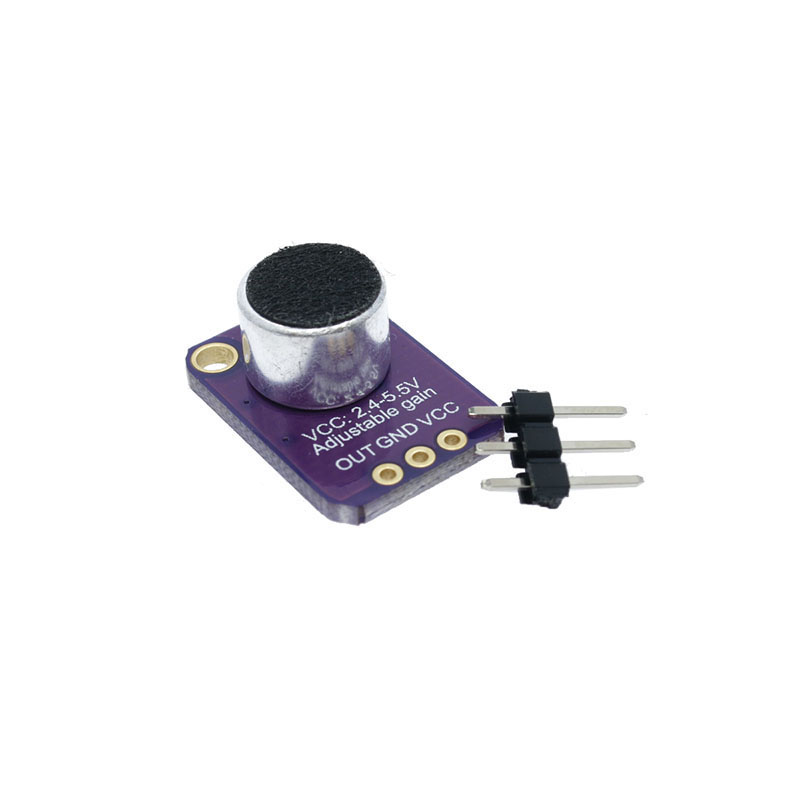 MAX4466 Electret Microphone Amplifier With Adjustable Gain for Arduino ...
