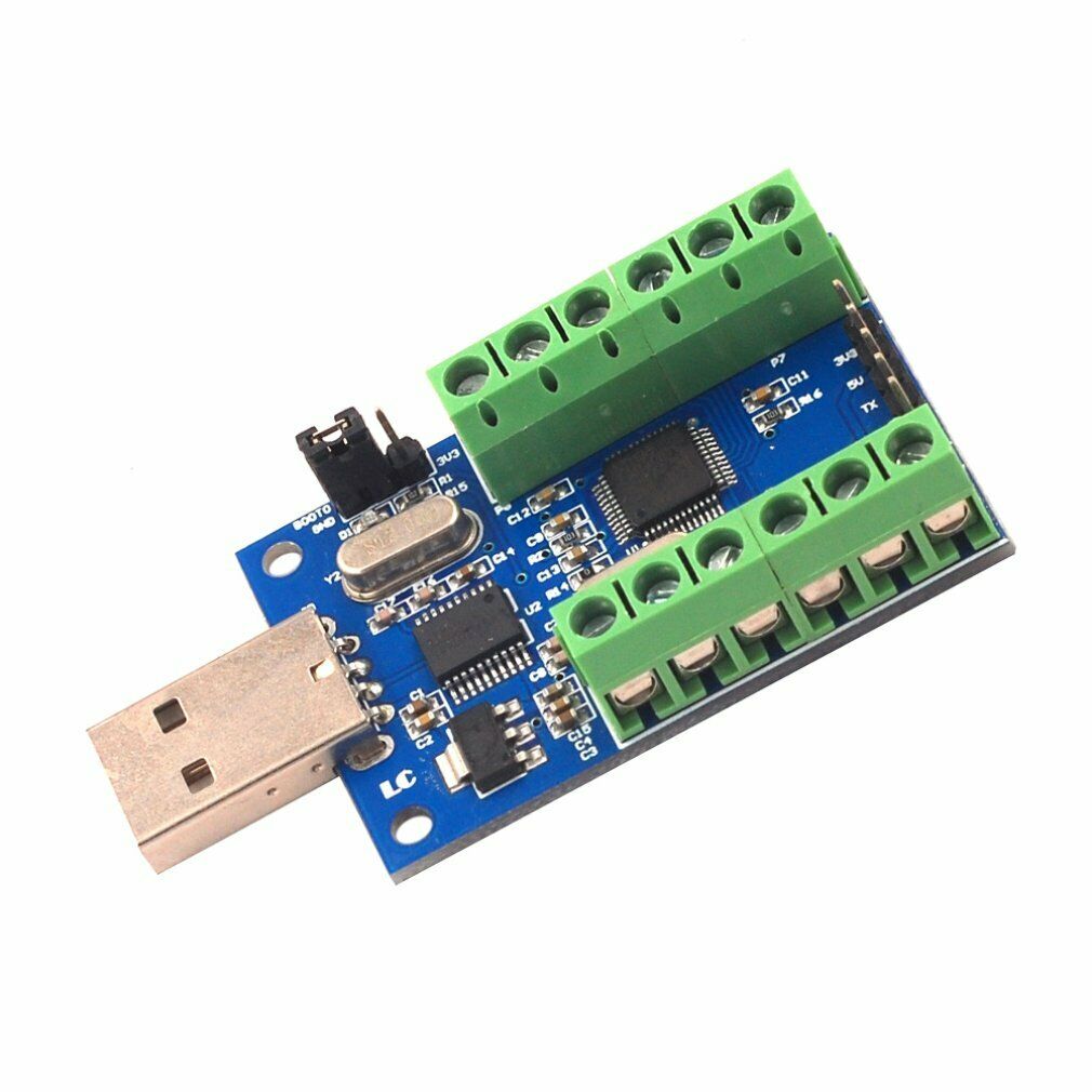 USB Interface 10 Channel 12 Bit AD Data Acquisition STM32 UART ADC ...